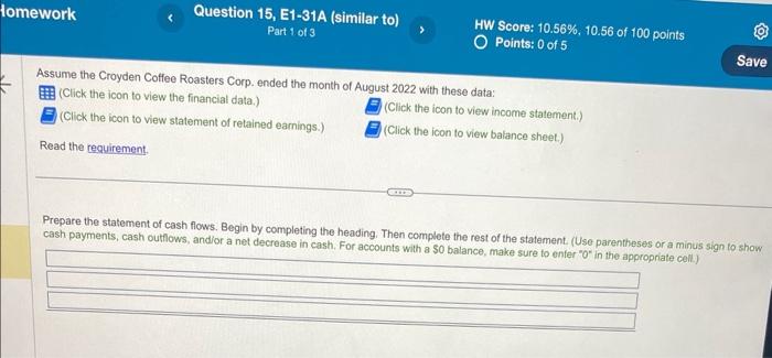 Solved Identify the missing amount for each of the following | Chegg.com