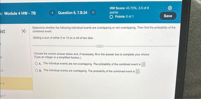 Solved Determine whether the following individual events are | Chegg.com