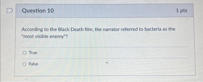 According to the Black Death film, In 1392 C.E. the | Chegg.com