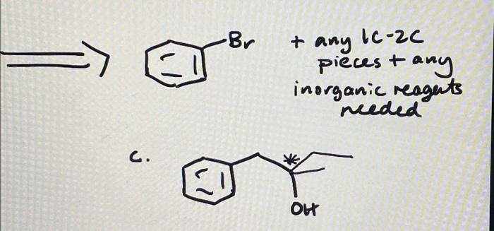 Solved Devise a retrosynthesis for the following molecules | Chegg.com