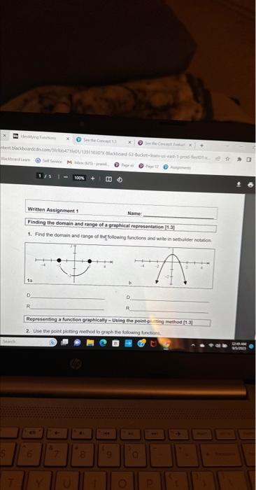 Solved D D. R. 12. Represtenting a function graphically - | Chegg.com