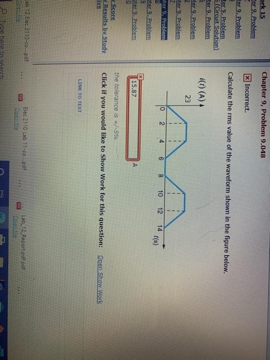 Solved Chapter 9, Problem 9.048 ork 15 Zer 9. Problem X | Chegg.com