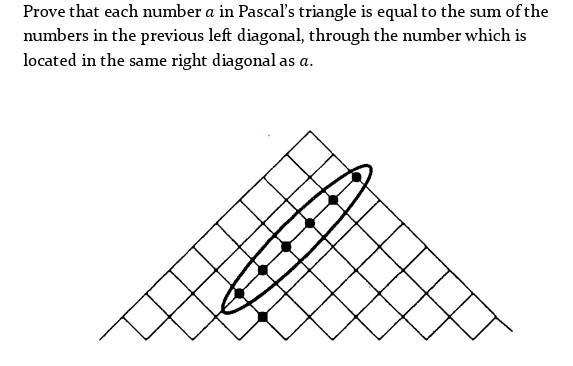 Solved Prove that each number a in Pascal's triangle is | Chegg.com