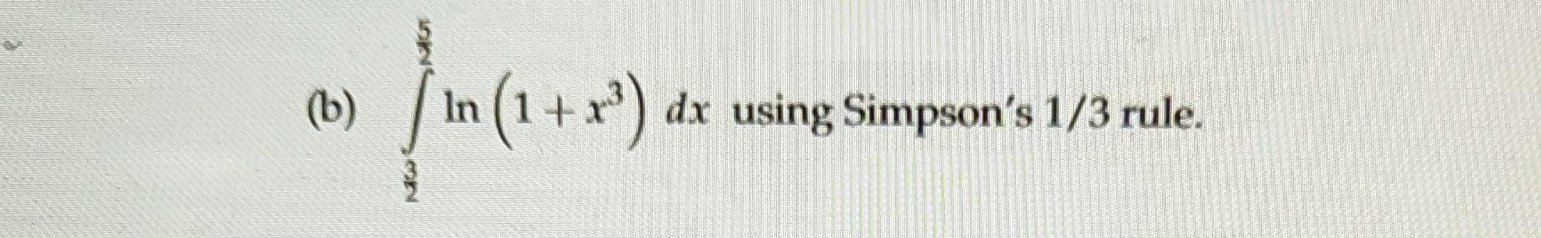 Solved Approximate the specified integrals using the basic | Chegg.com