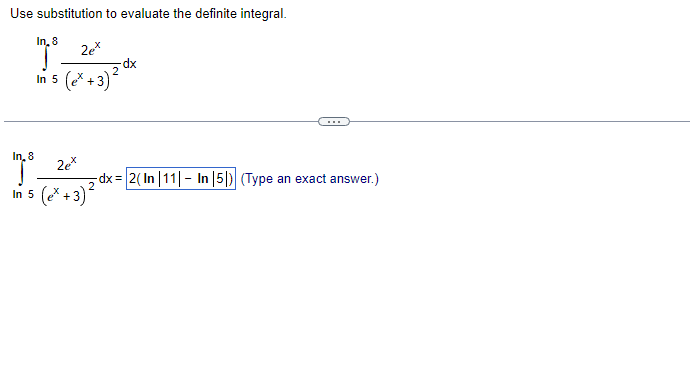 Solved Use substitution to evaluate the definite | Chegg.com