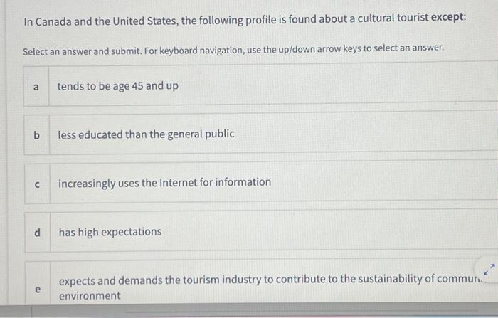 In Canada and the United States, the following | Chegg.com