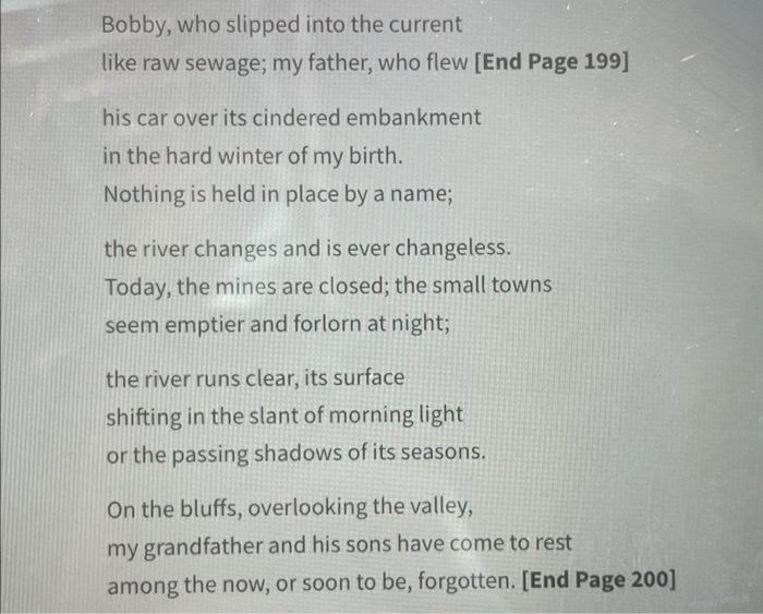 What is the theme/overall message of this poem? What | Chegg.com