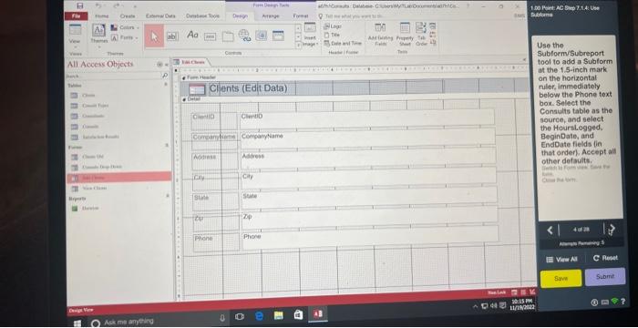 Solved Change the Allow Edits. Allow Additions, and Allow. | Chegg.com