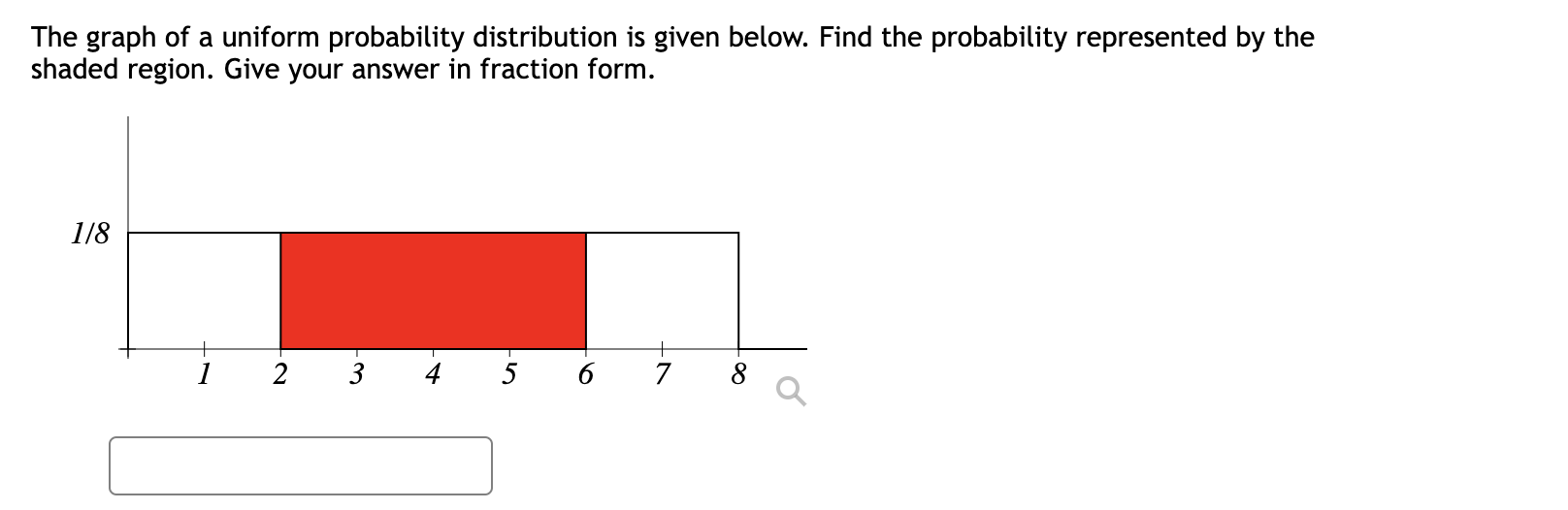 Solved The graph of a uniform probability distribution is | Chegg.com
