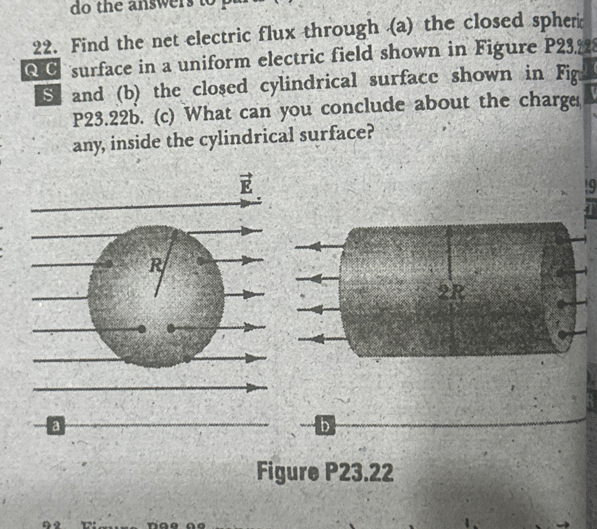 Solved Find the net electric flux through (a) ﻿the closed | Chegg.com