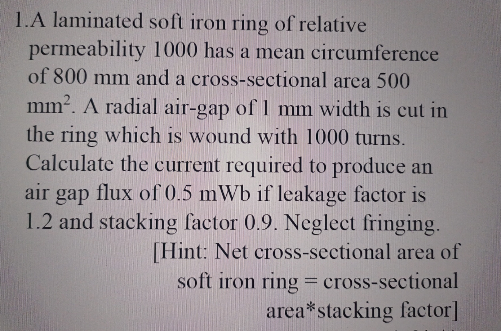 Solved Electric Vehicle subject numerical problem.1.A | Chegg.com