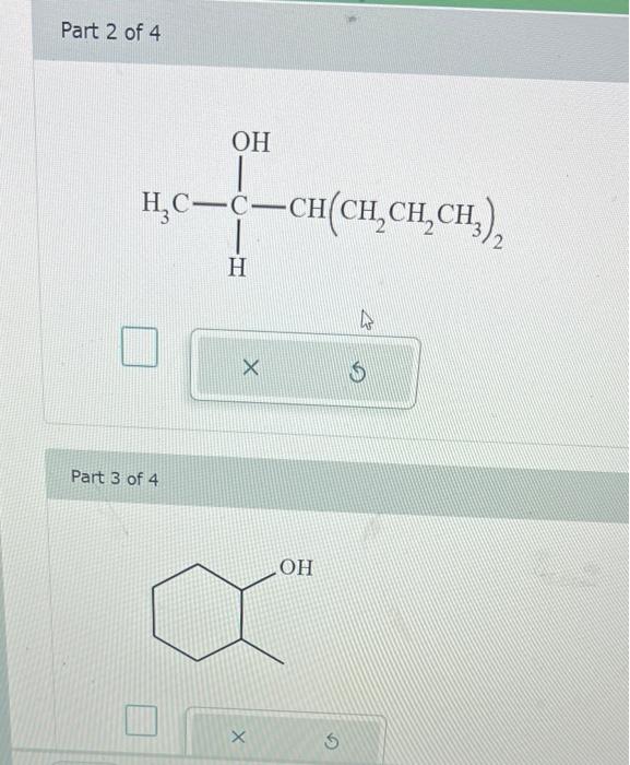 Give the IUPAC name for each compound. Part 2 of 4 | Chegg.com