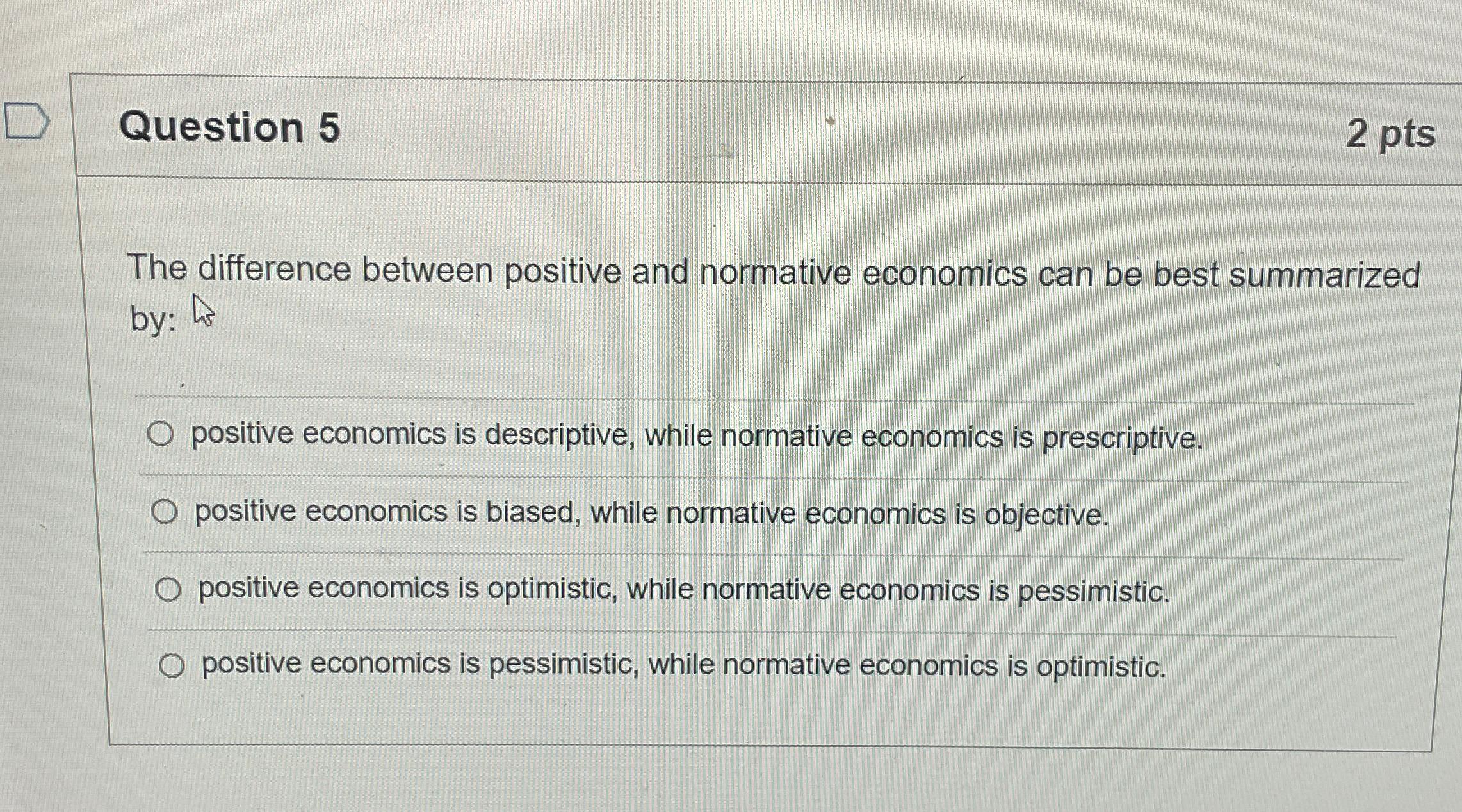 Solved Question 52 ﻿ptsThe difference between positive and | Chegg.com