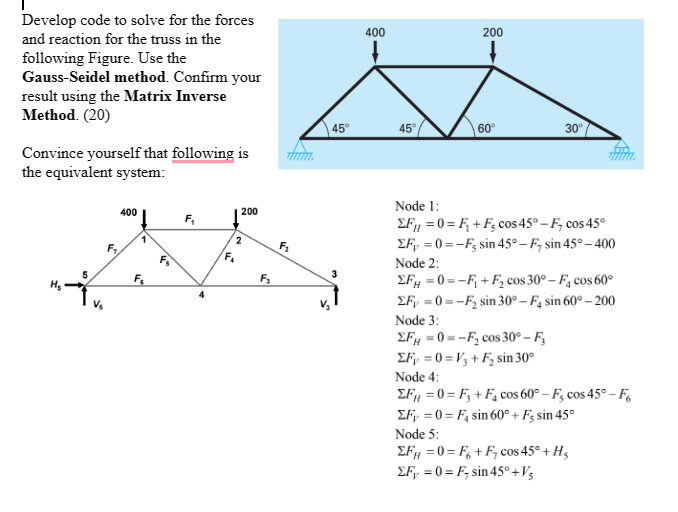 Solved Note Please Use Octave In Codingdevelop Code To 1733
