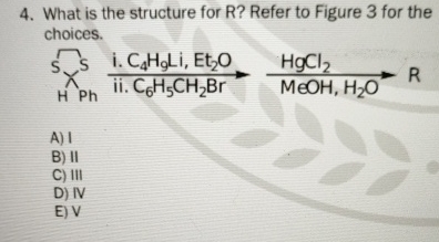 What is the structure for R? ﻿Refer to Figure 3 ﻿for | Chegg.com