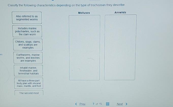 Solved Classify the following characteristics depending on | Chegg.com