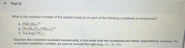 Solved What is the coordination number for each of the | Chegg.com