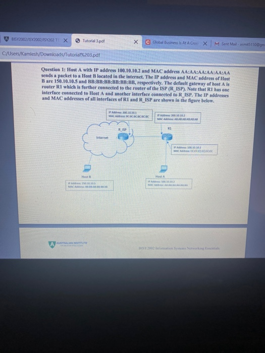 Solved BISY2002/6SY2002/SY202 T1 X Tutorial 3.pdf X C Global | Chegg.com