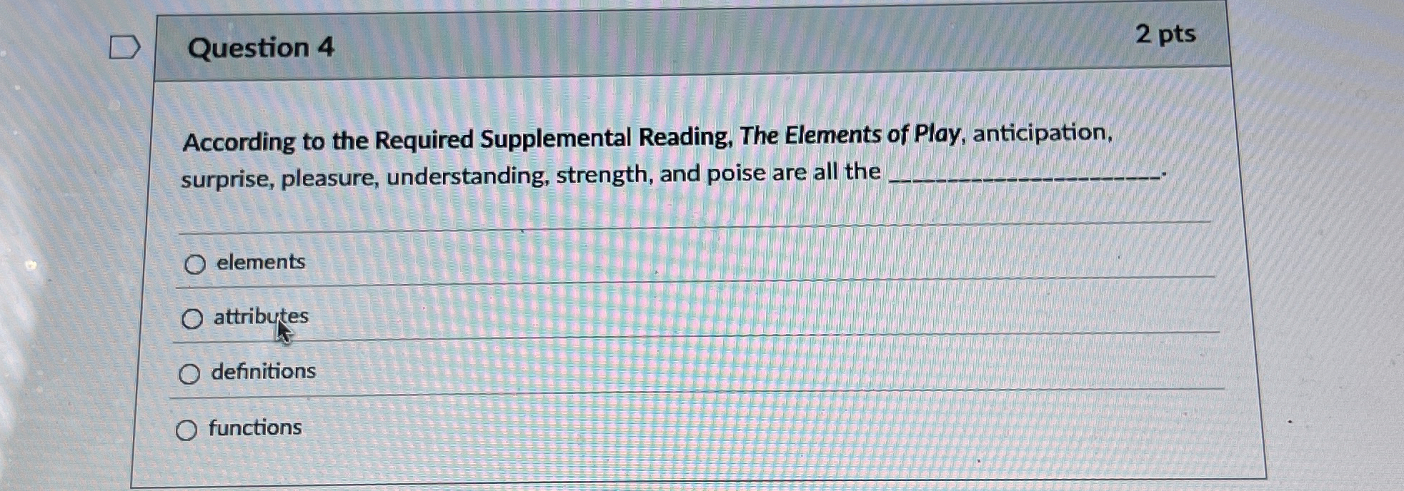 Solved Question 42 ﻿ptsAccording to the Required | Chegg.com