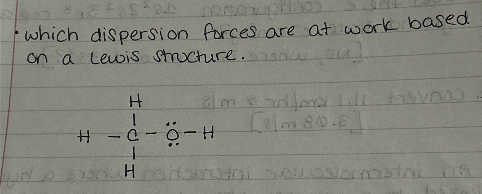 Solved When given a basic Lewis structure how can you tell | Chegg.com