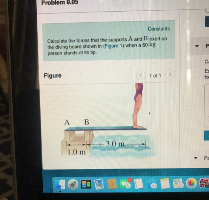 Solved oblem 9.05 Constants Part A Calculate the forces that | Chegg.com