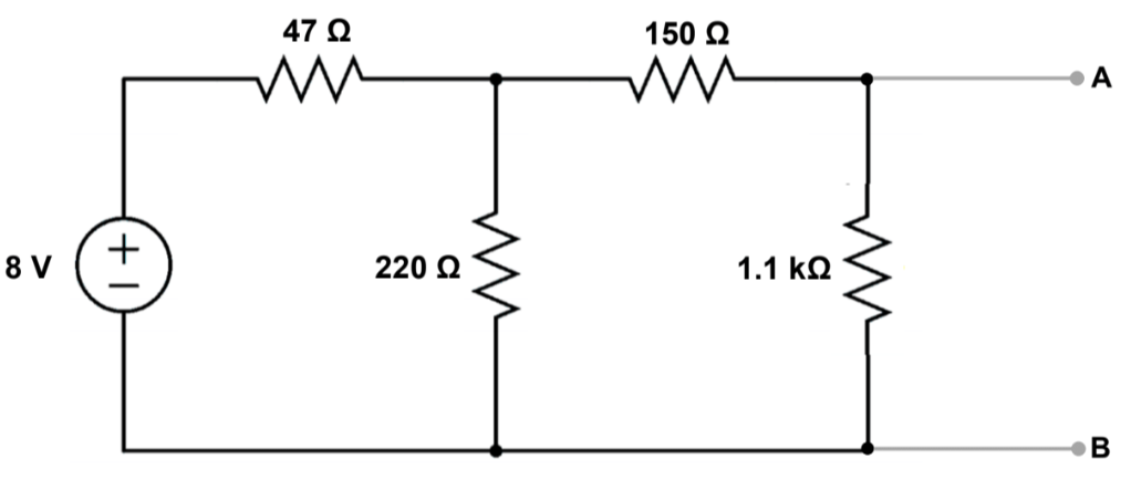 Solved Measure thevenin/Norton equivalent parameters and | Chegg.com