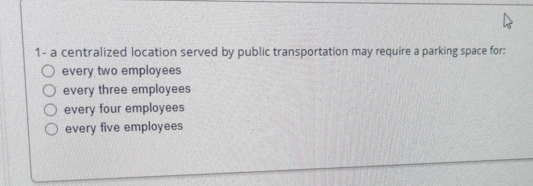 Solved 1- ﻿a centralized location served by public | Chegg.com