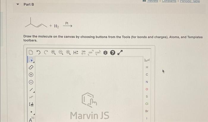 Solved Part A H → CH3 - CH2 - CH = CH2 + H2O Draw the | Chegg.com
