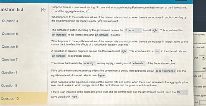 Solved Suppose there is a downward sloping is curve and an | Chegg.com