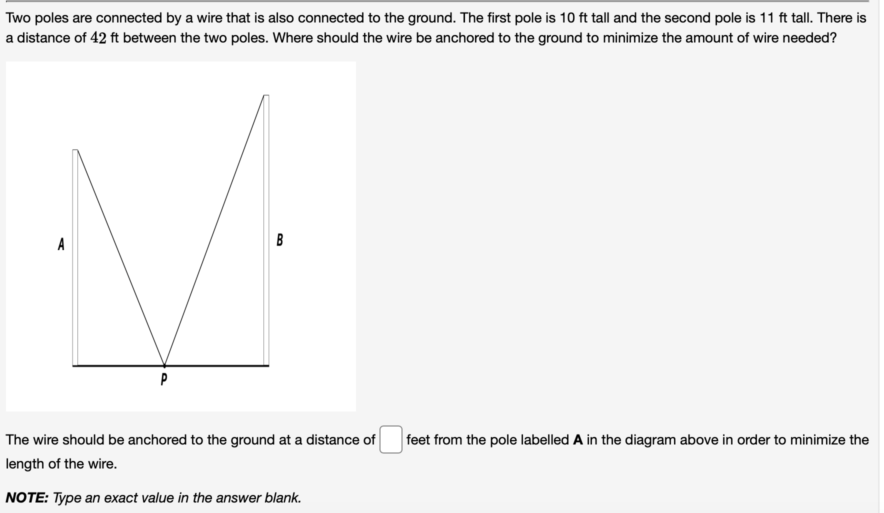Solved Two poles are connected by a wire that is also | Chegg.com