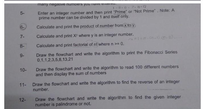 Solved 5- Enter an integer number and then print "Prime" or | Chegg.com