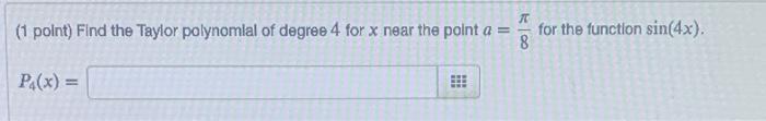 Solved P4(x)= | Chegg.com