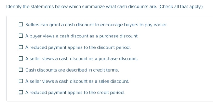 Solved Identify the statements below which summarize what | Chegg.com