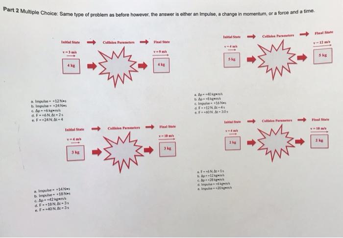 Solved The physics classroom- Impulse concept builders PART | Chegg.com
