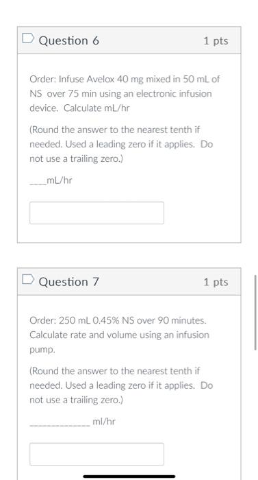 Solved Order: Pepcid 20mg/100ml IVPB NS over 45 minutes one | Chegg.com