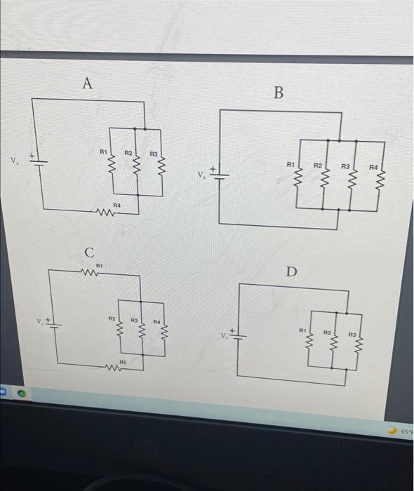 1. Circuit A VS=80 VV1=40 V V2=V3=V4=Rt=R1=R2=R3=R4=1 | Chegg.com