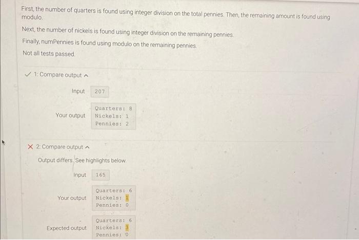 Solved Can someone please help? im close to getting the code | Chegg.com