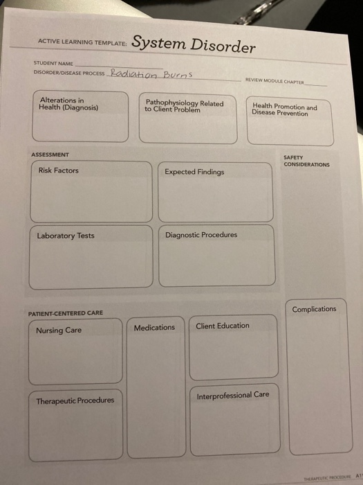 Rsv System Disorder Template