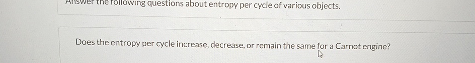 Solved Answer the following questions about entropy per | Chegg.com
