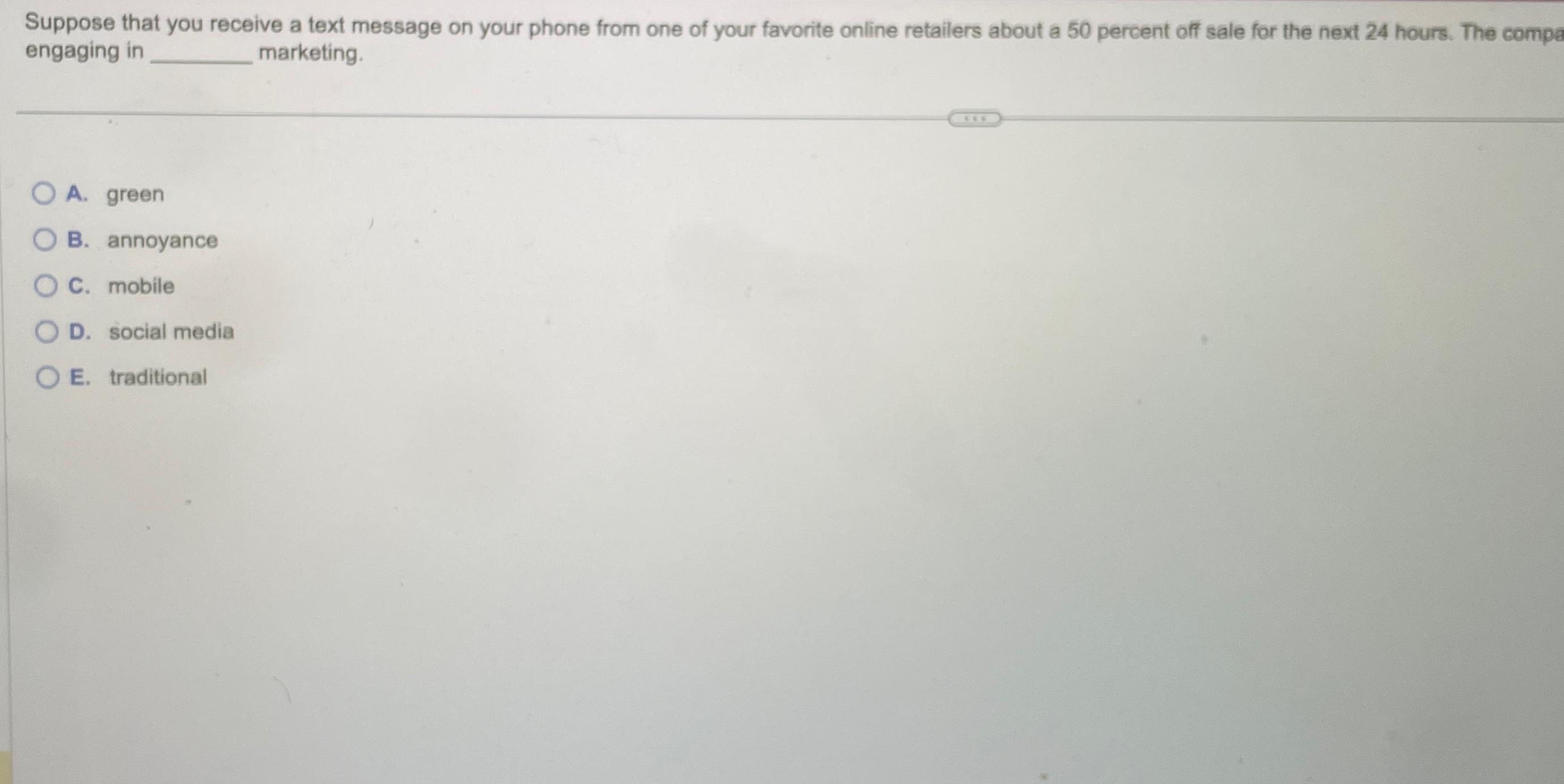 Solved Suppose that you receive a text message on your phone | Chegg.com