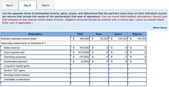Solved Compute the adjusted basis of each partner's | Chegg.com