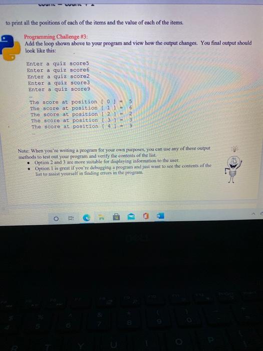 Solved - + A Read aloud Draw Highlight Programming challenge | Chegg.com