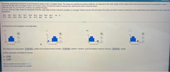 Solved find:test statistic p value if there are outliers, | Chegg.com