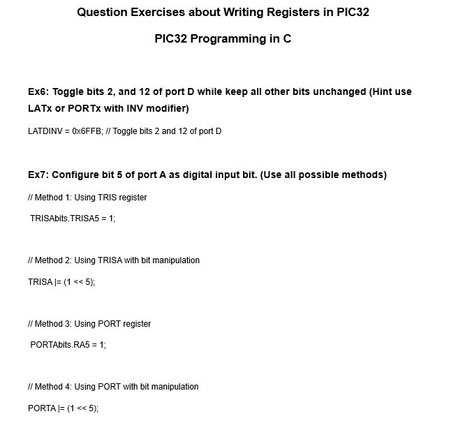 Solved These exercises are solved but please check the | Chegg.com