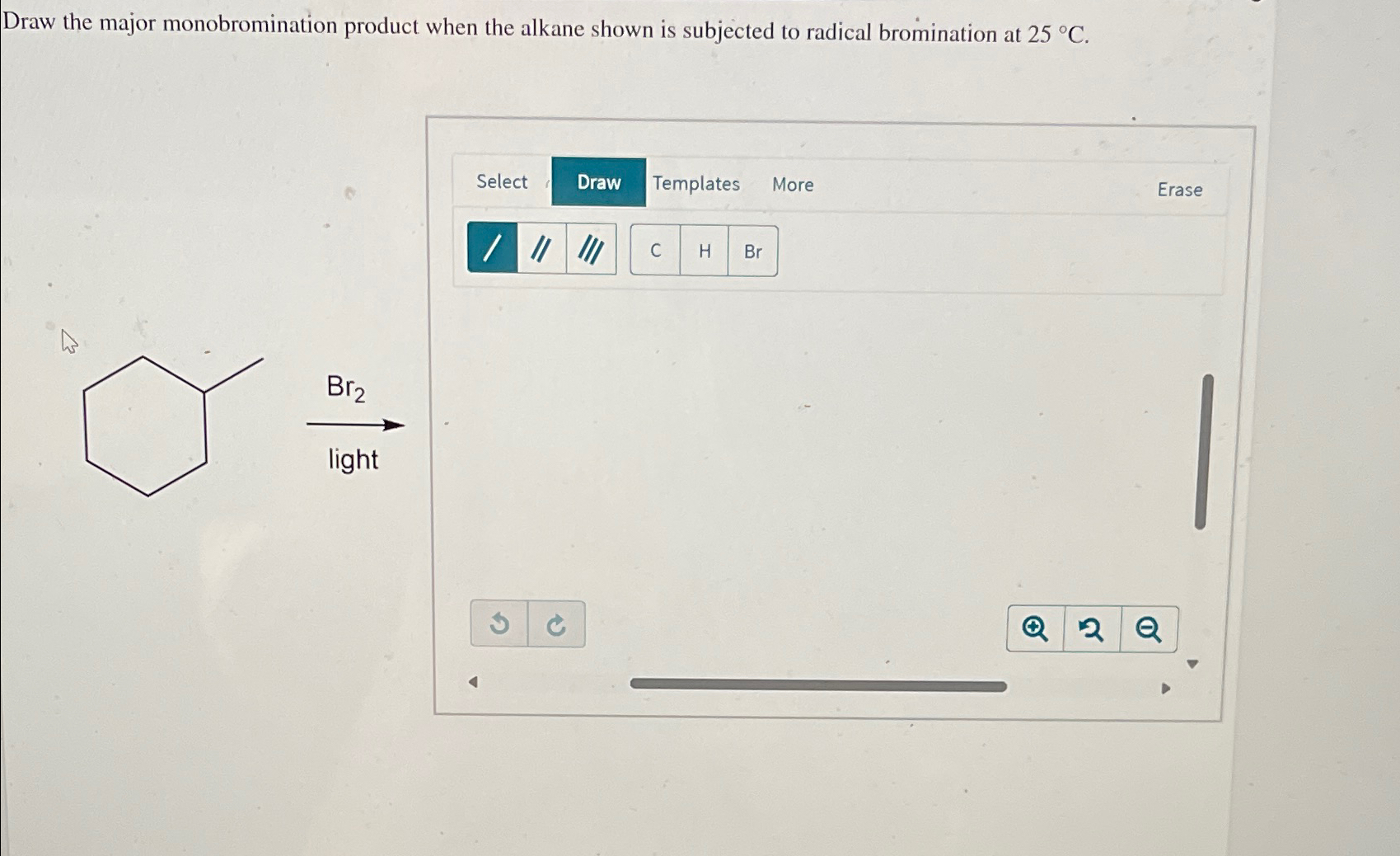 Solved Draw The Major Monobromination Product When The