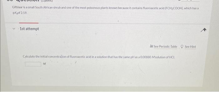 Solved Gifblaar is a small South African shrub and one of | Chegg.com