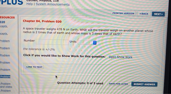 Solved SICS, Help System Announcements PRINTER VERSION « | Chegg.com