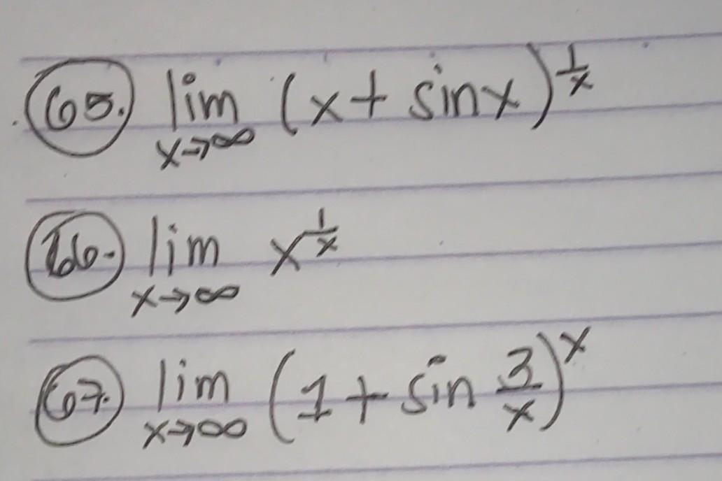 Solved limx→8∣x−8∣(x−8)(x+2)(65.) limx→∞(x+sinx)x1 (66.) | Chegg.com