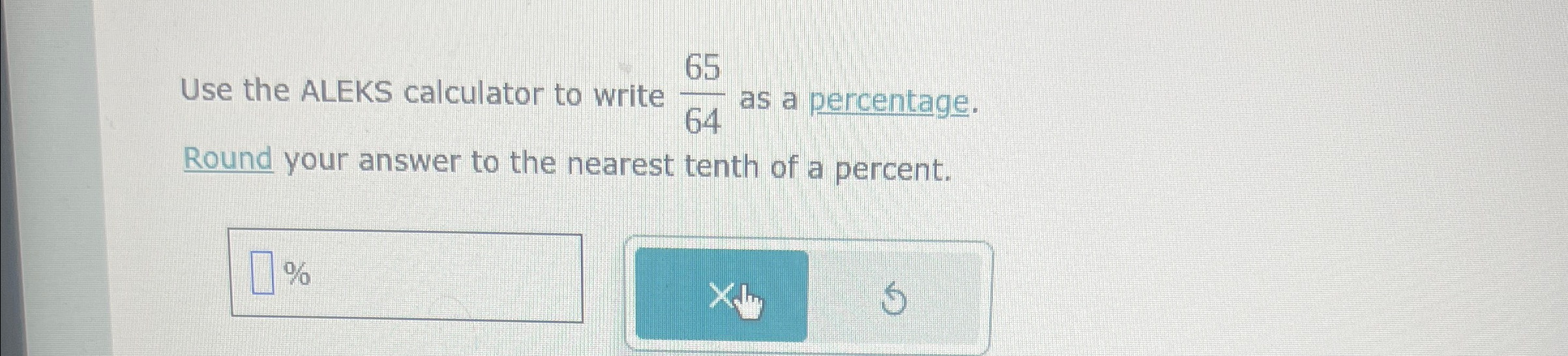 Solved Use the ALEKS calculator to write 6564 ﻿as a | Chegg.com