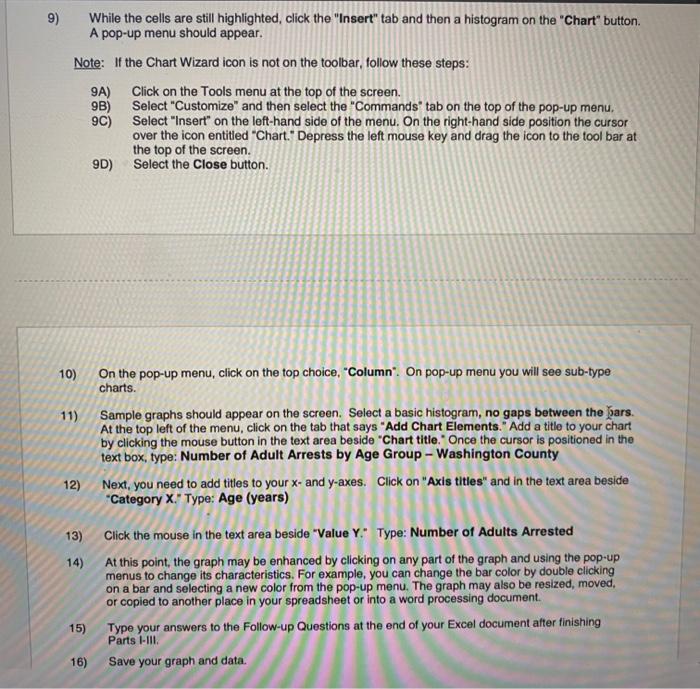 Solved Excel Activity #1: Creating a Bar Graph and Pie Chart | Chegg.com